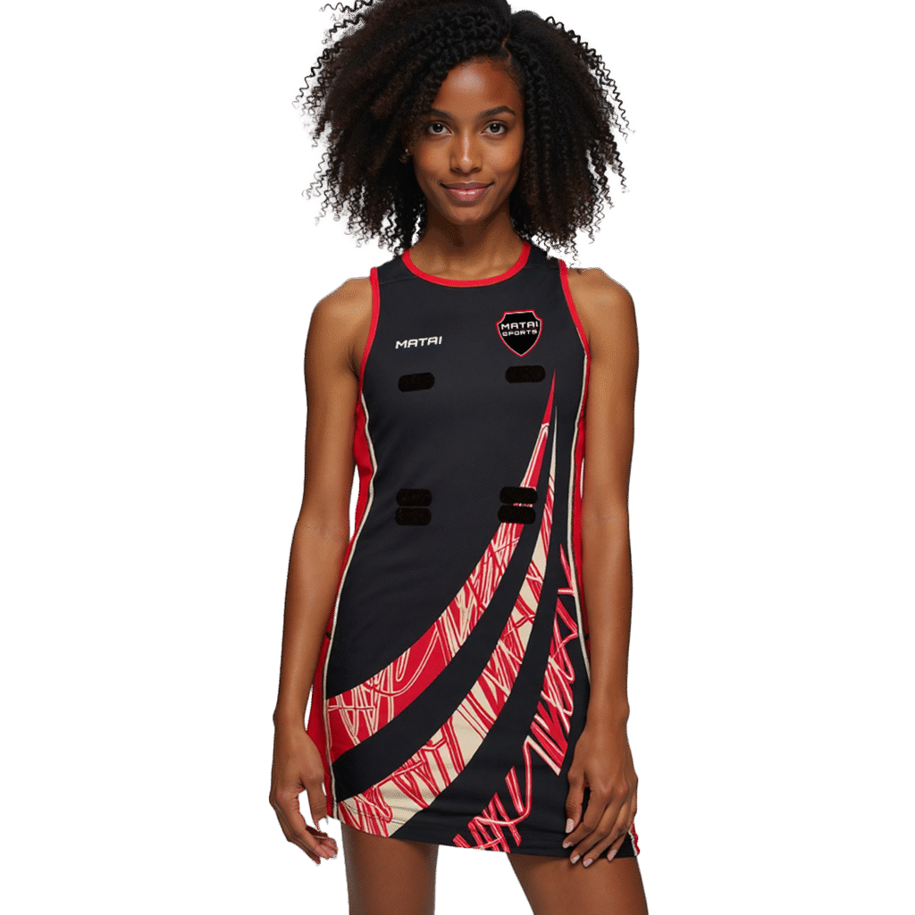 Pro Sublimated Netball Dress - Racer Back | Matai Sports