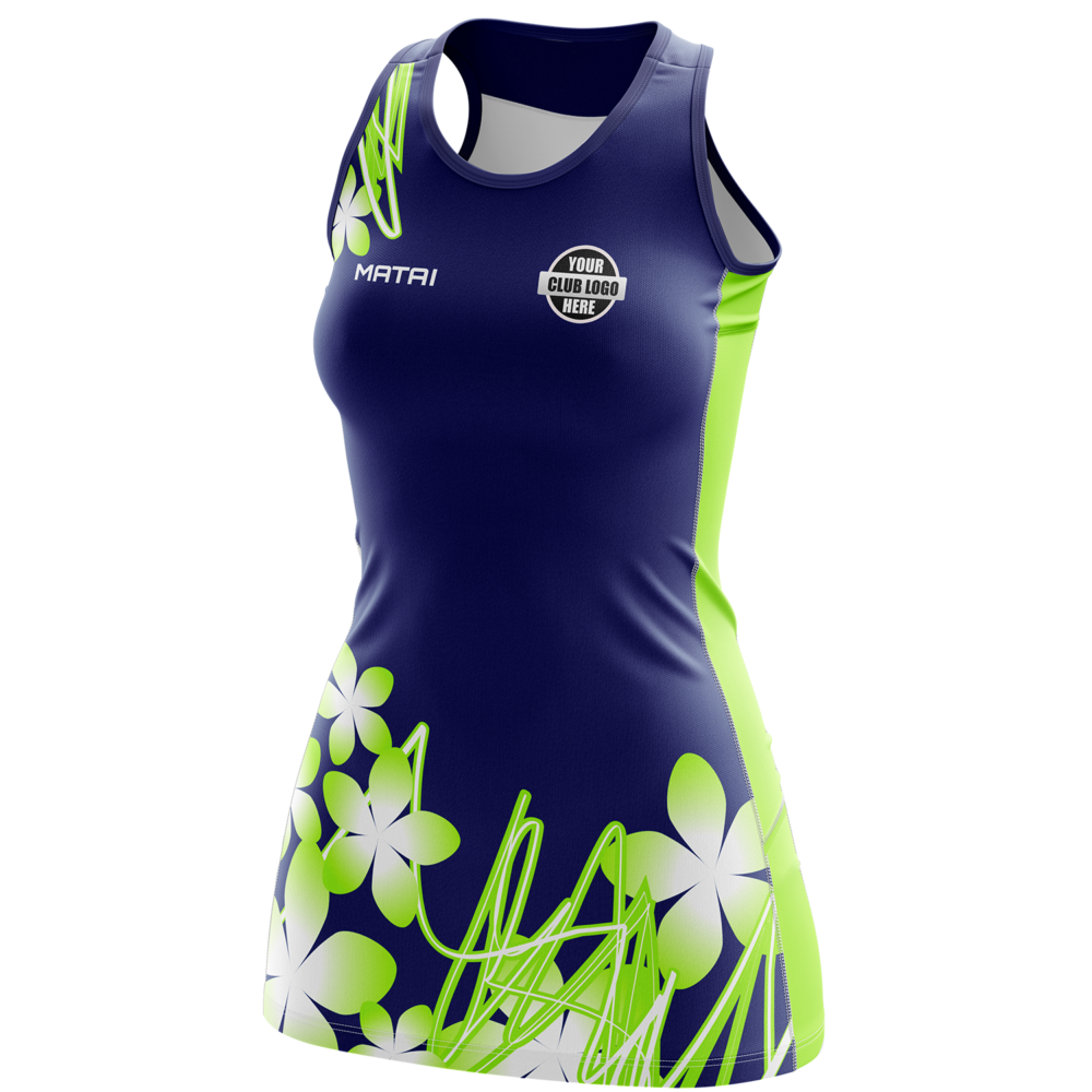 Elite Sublimated Netball Dress-Full Back | Matai Sports