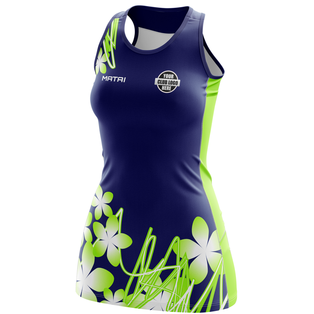 Elite Sublimated Netball Dress-Full Back | Matai Sports