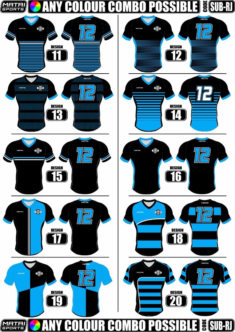 Performance Sublimated Rugby Jersey - Unisex | Matai Sports