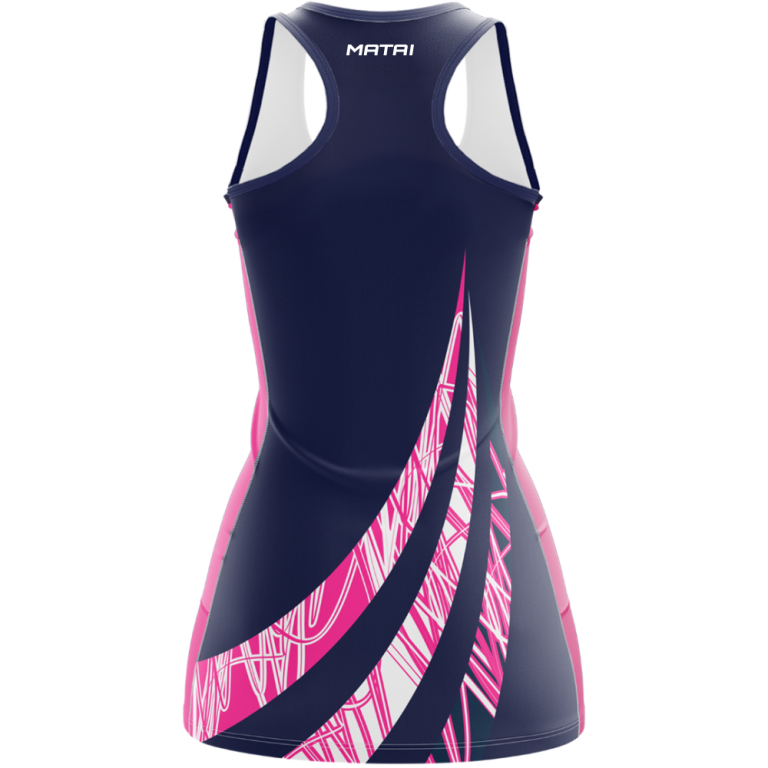 Pro Sublimated Netball Dress - Racer Back | Matai Sports