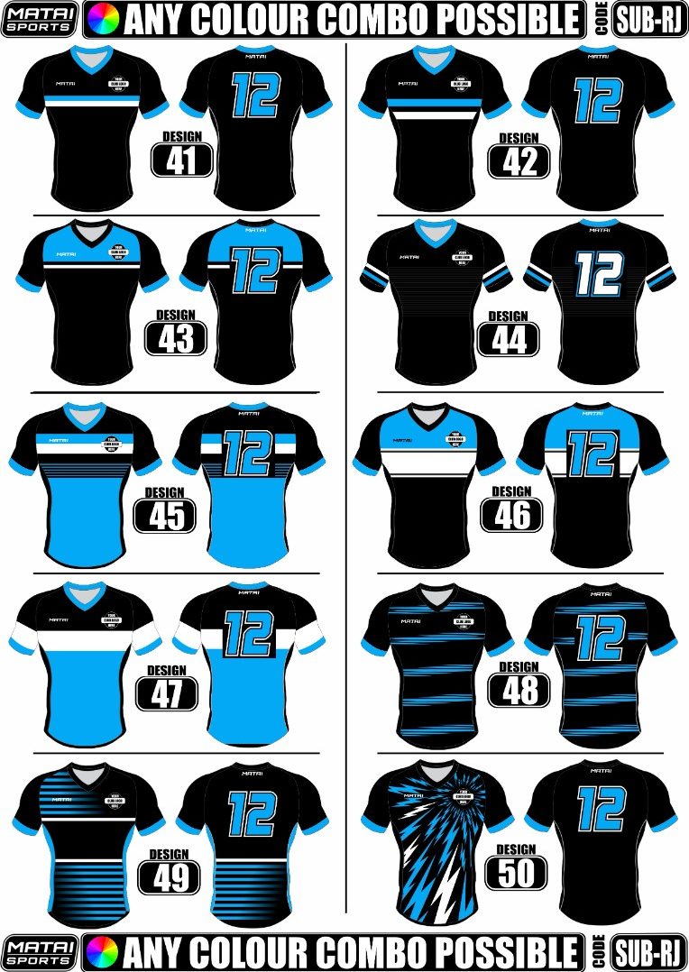 Performance Sublimated Rugby Jersey - Unisex | Matai Sports