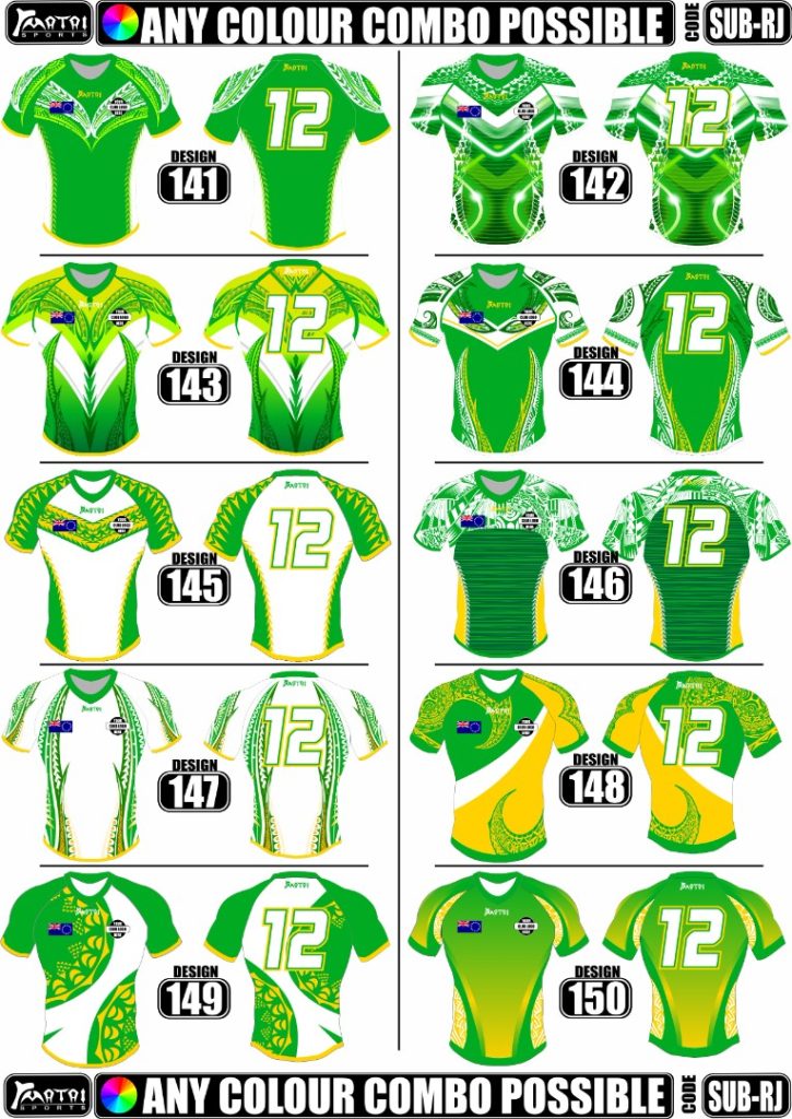 Elite Sublimated Rugby Jersey - Cook Islands Inspired Designs | Matai ...
