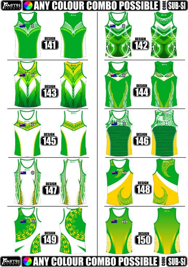 Pro Sublimated Singlet - Cook Islands Inspired Designs | Matai Sports