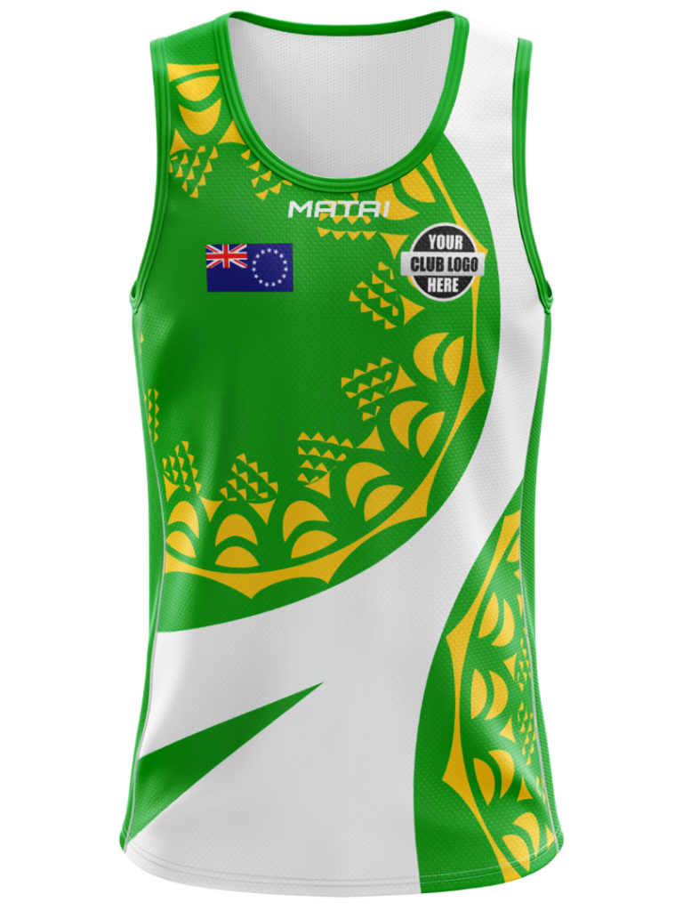 Pro Sublimated Singlet - Cook Islands Inspired Designs | Matai Sports