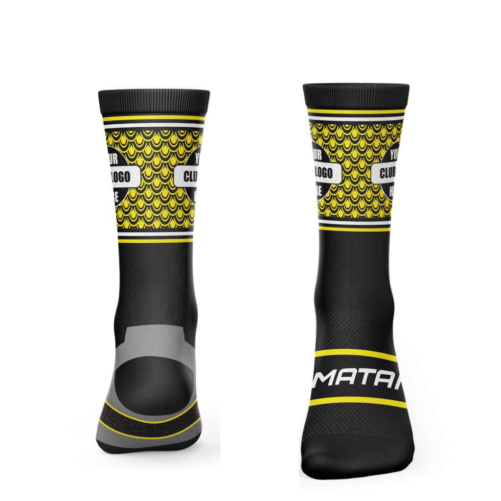 Custom Made Socks - Crew Cut (Sub) | Matai Sports