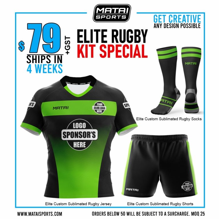 MATAI ELITE RUGBY KIT SPECIALS | Matai Sports