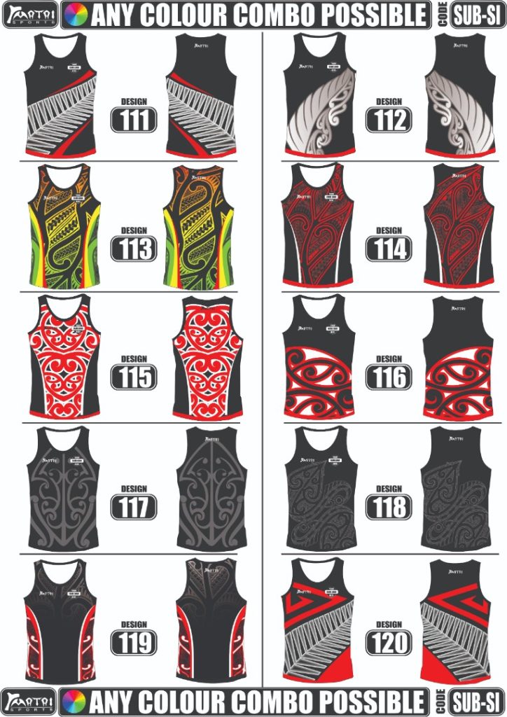 Pro Sublimated Singlet - Maori Inspired Designs | Matai Sports