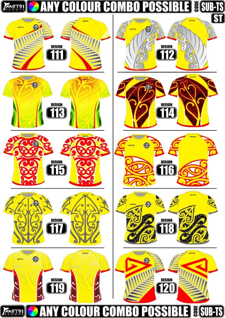 Pro Sublimated Multi Sports Shirt - Work Range | Matai Sports
