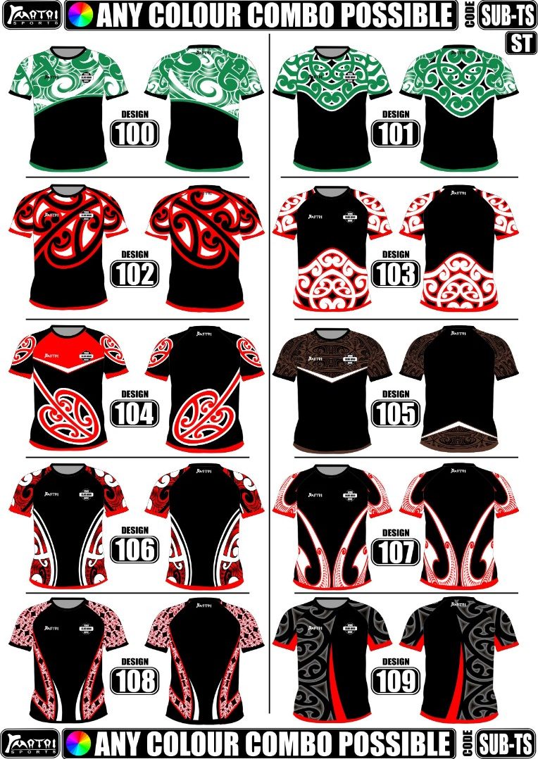Pro Sublimated Multi Sports Shirt - Maori Inspired Designs | Matai Sports