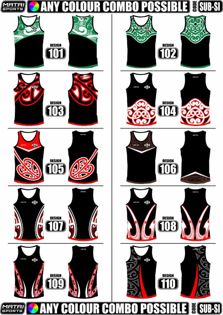 Pro Sublimated Touch/Tag Singlet | Matai Sports