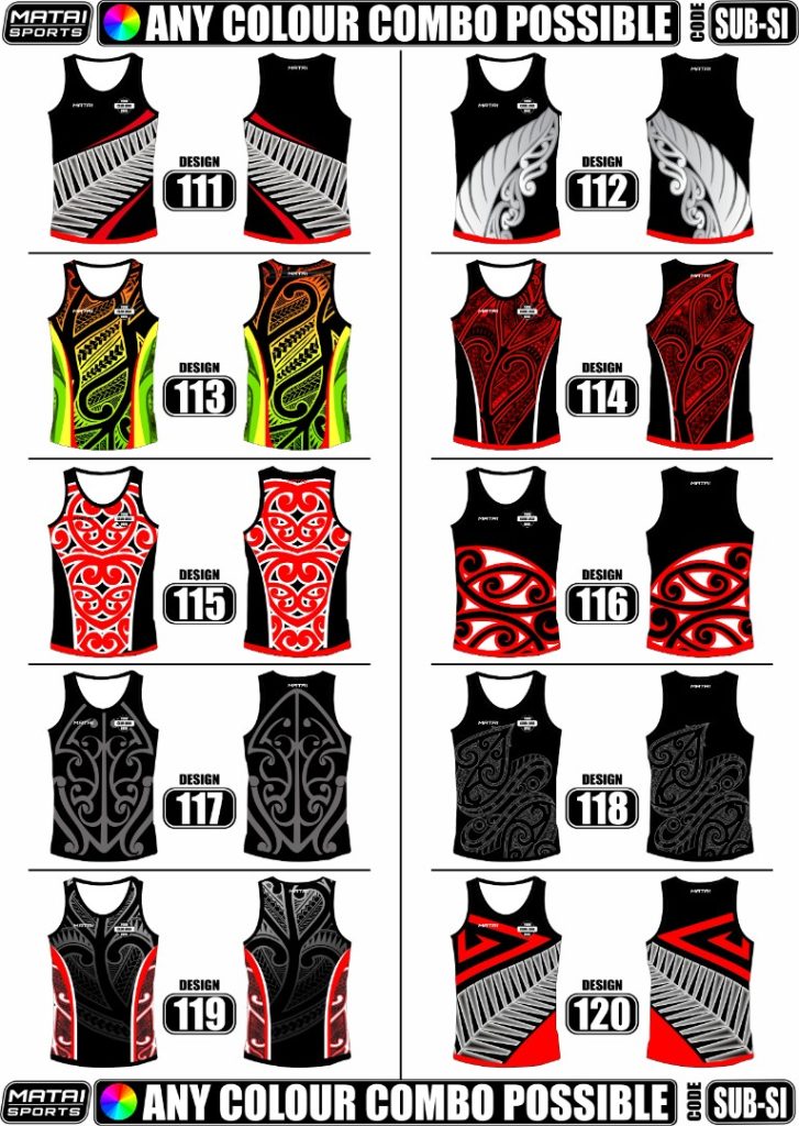 Pro Sublimated Touch/Tag Singlet | Matai Sports