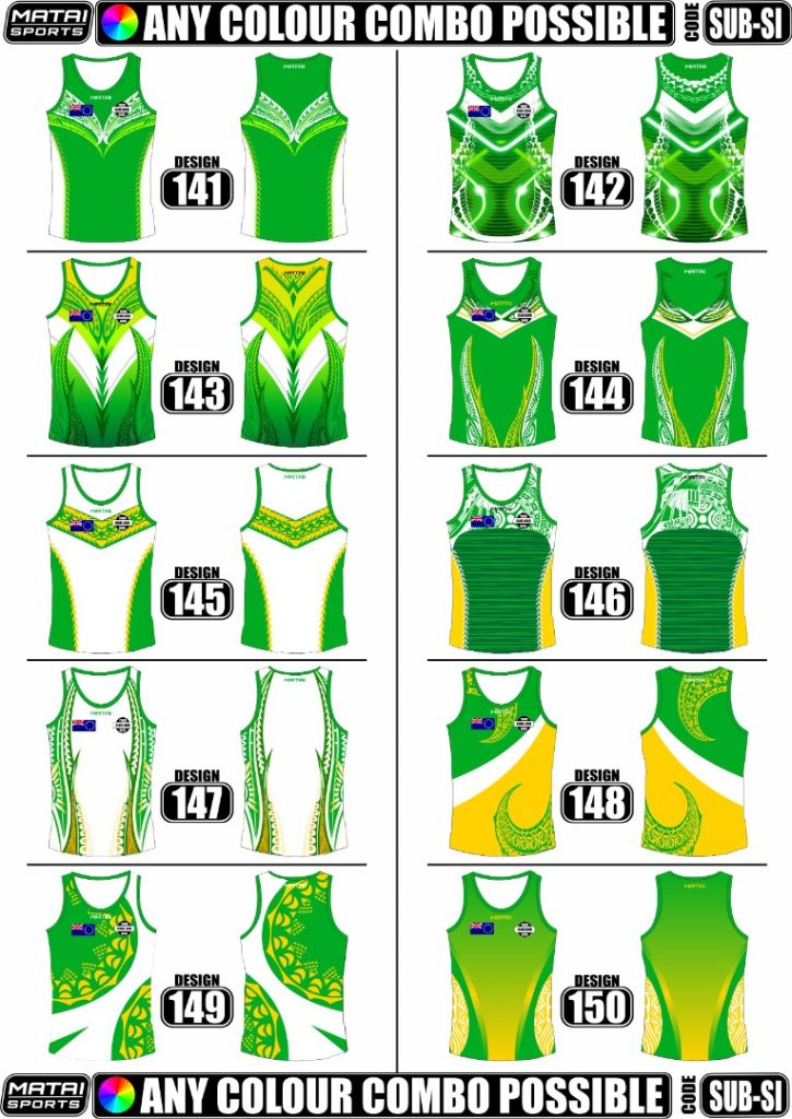 Pro Sublimated Touch/Tag Singlet | Matai Sports