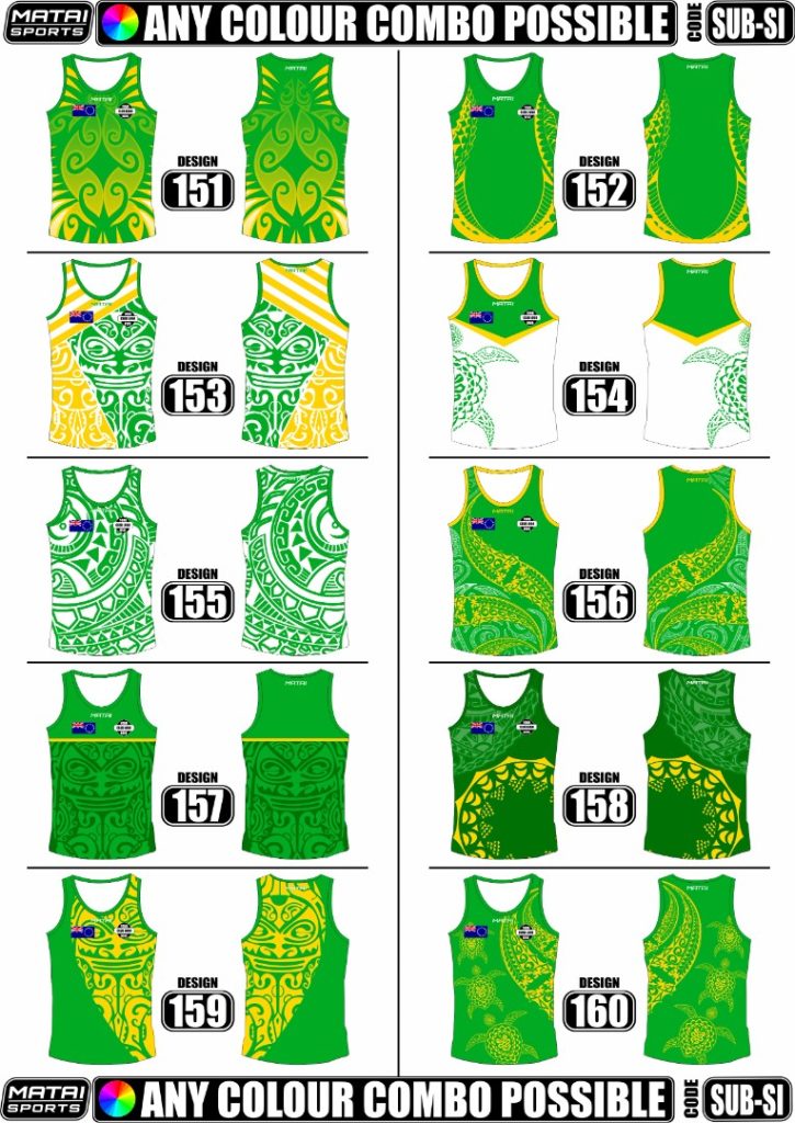 Pro Sublimated Touch/Tag Singlet | Matai Sports