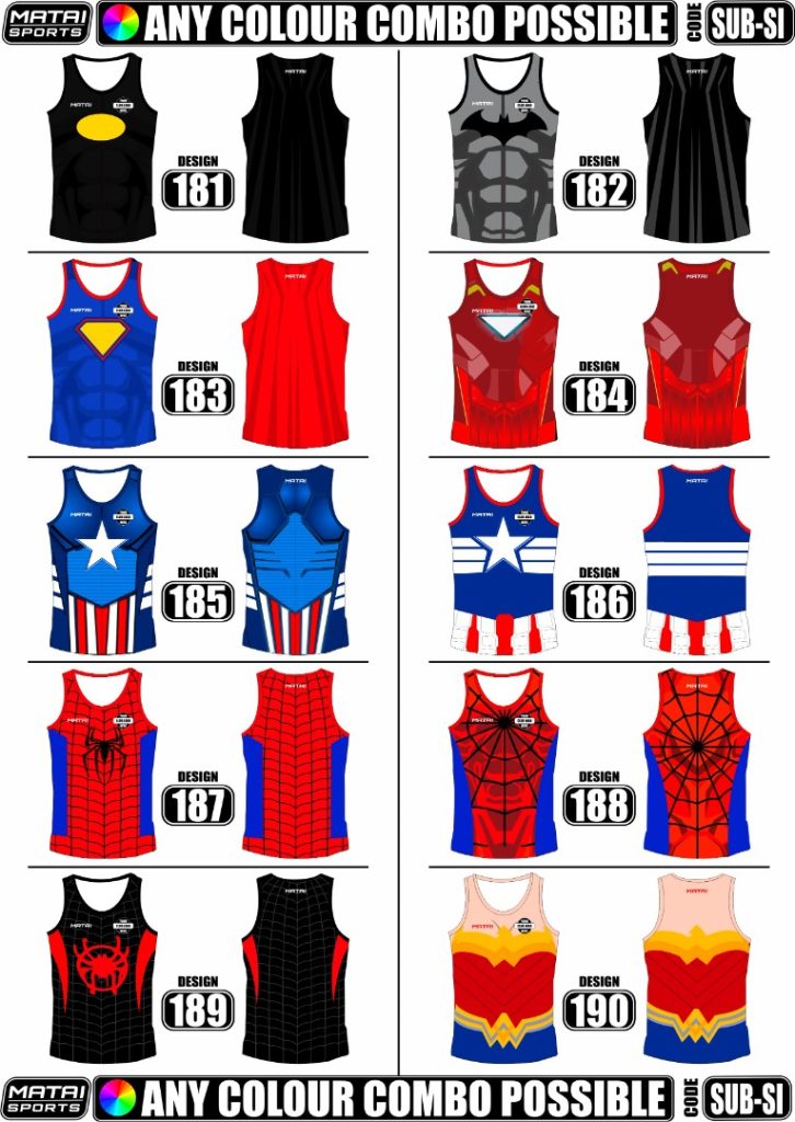 Pro Sublimated Touch/Tag Singlet | Matai Sports