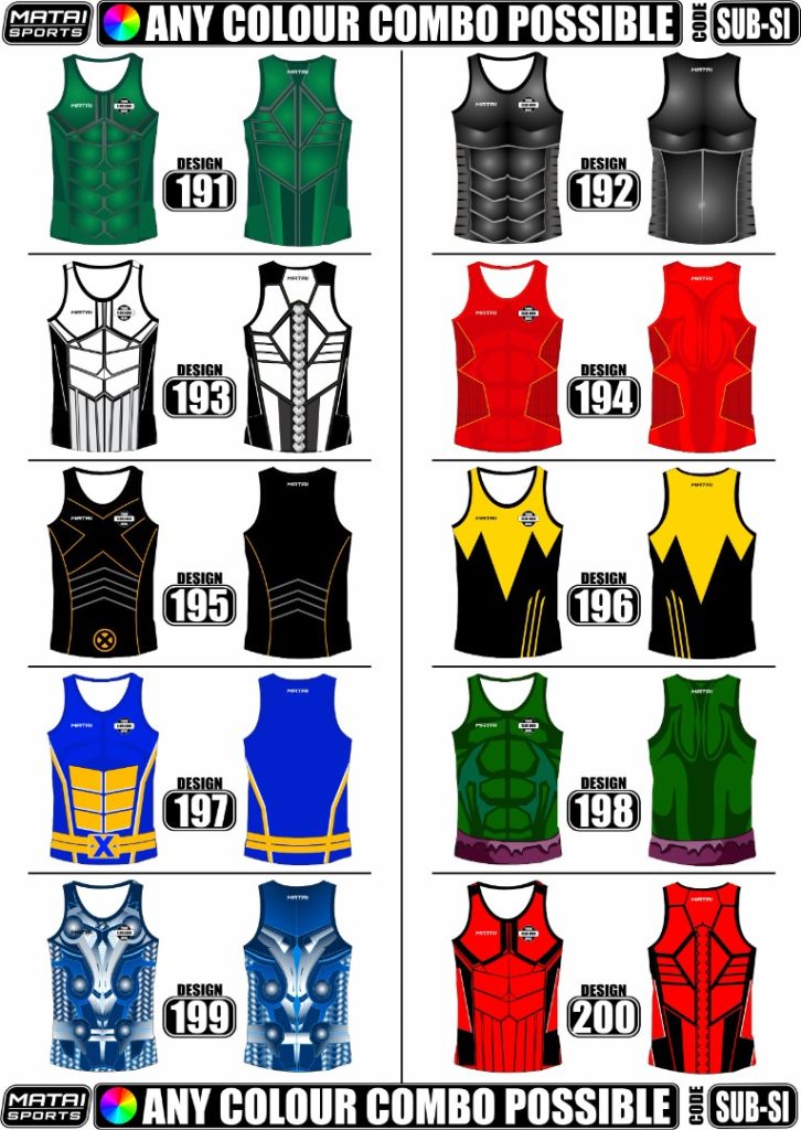 Pro Sublimated Touch/Tag Singlet | Matai Sports