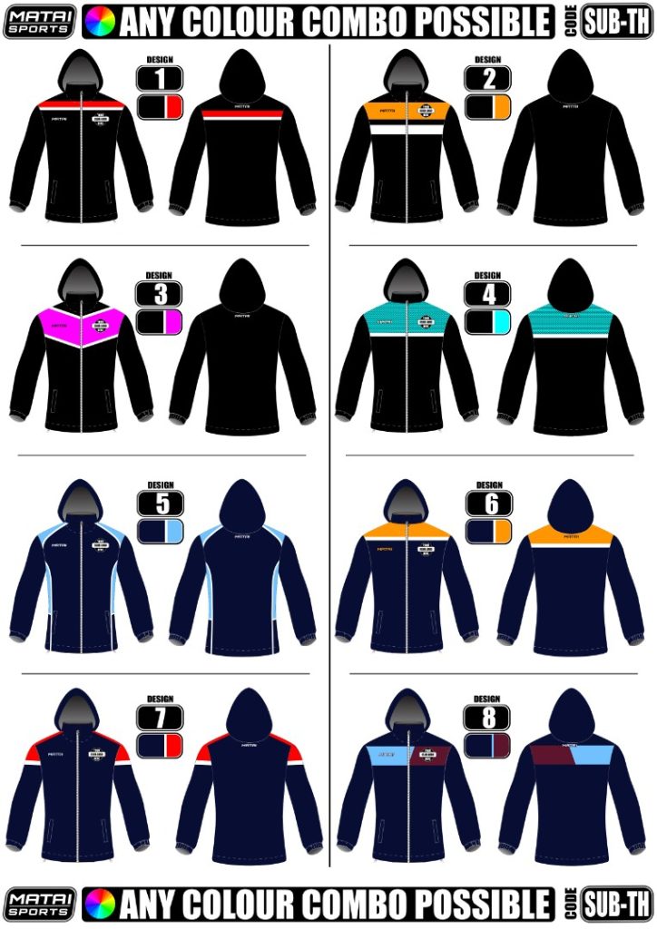 Pro Sublimated Track Jacket Line w/ Hood - Unisex | Matai Sports