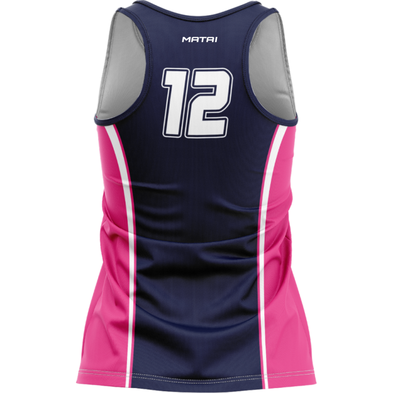 Elite Sublimated Netball Dress- Racer Back | Matai Sports