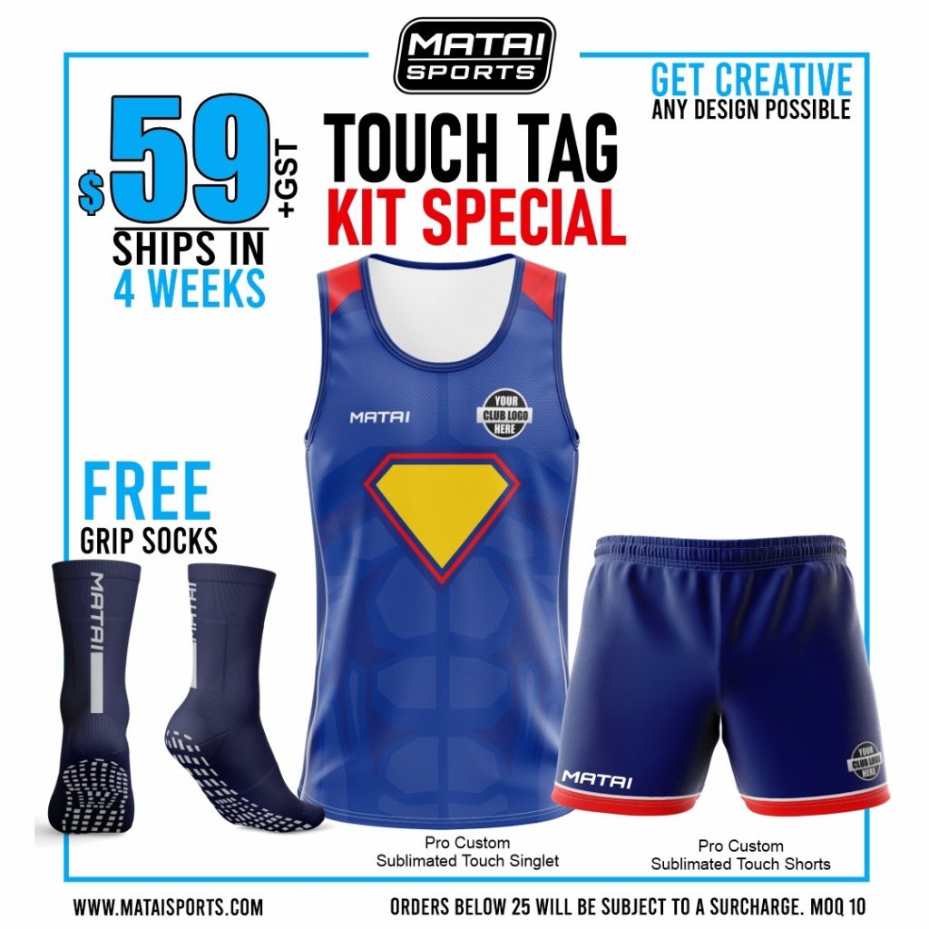 MATAI TOUCH TAG KIT SPECIALS | Matai Sports
