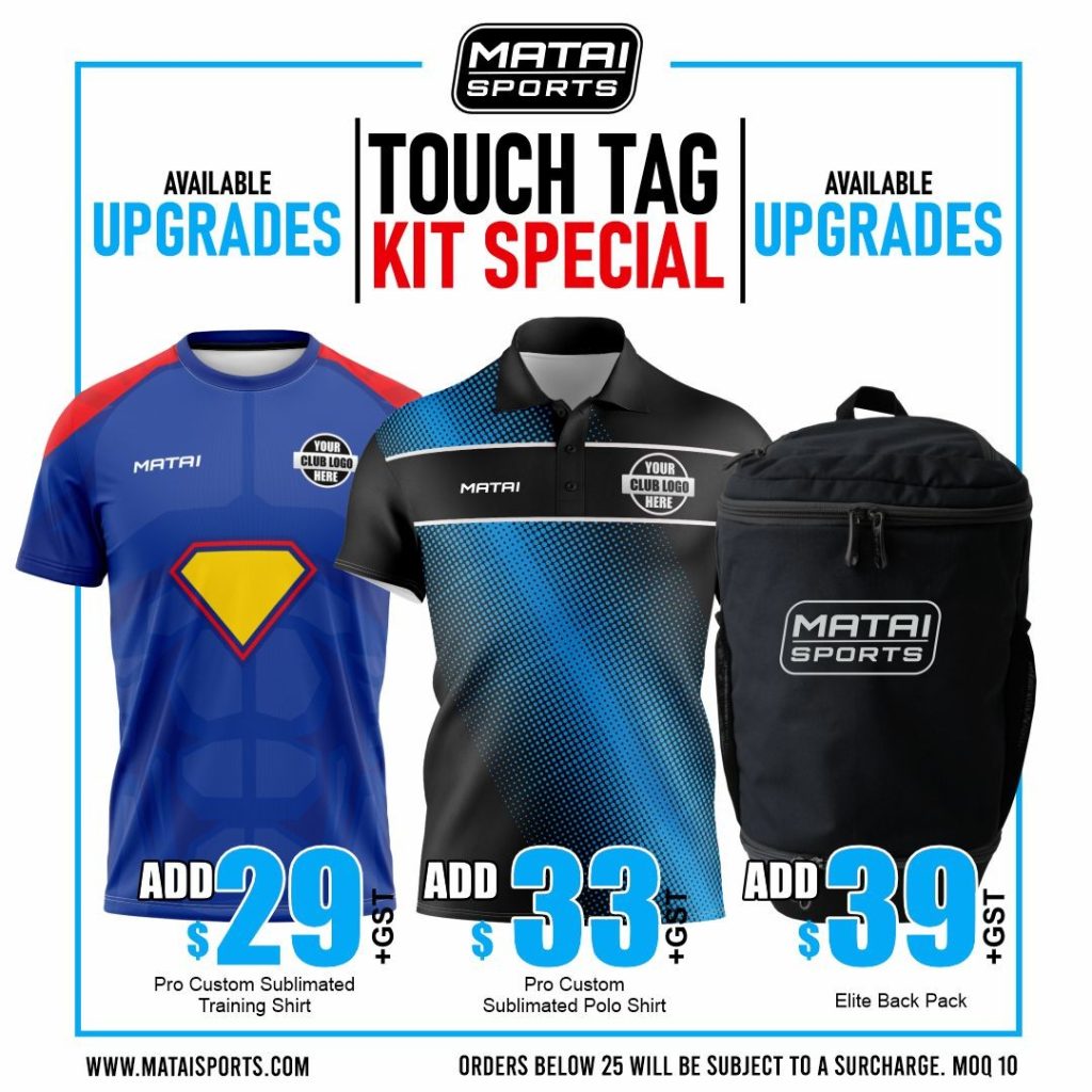 MATAI TOUCH TAG KIT SPECIALS | Matai Sports