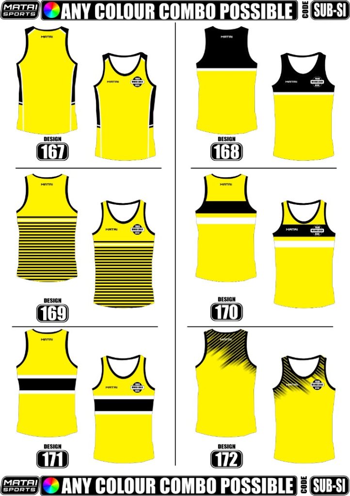 Pro Sublimated Work Wear Singlet | Matai Sports