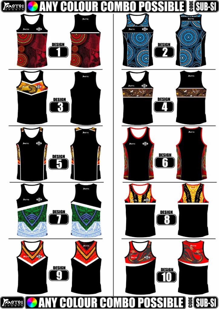 Pro Sublimated Singlet - 'Respect' by Tilli Baker | Matai Sports