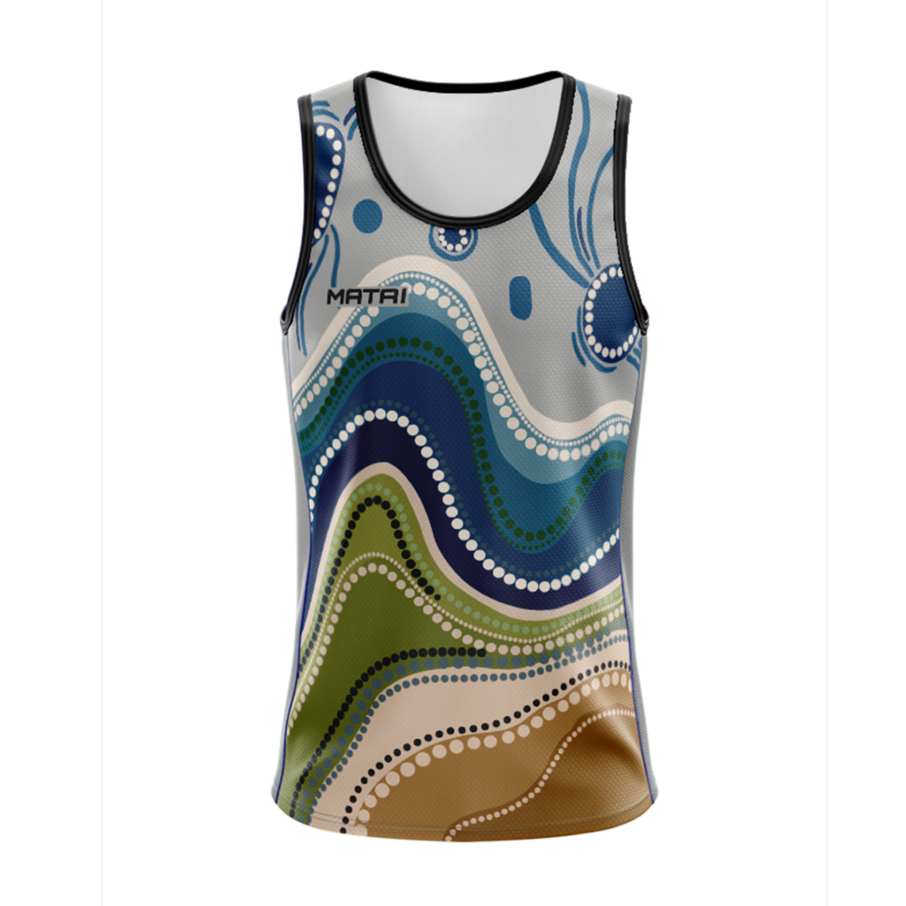 Pro Sublimated Touch/Tag Singlet | Matai Sports