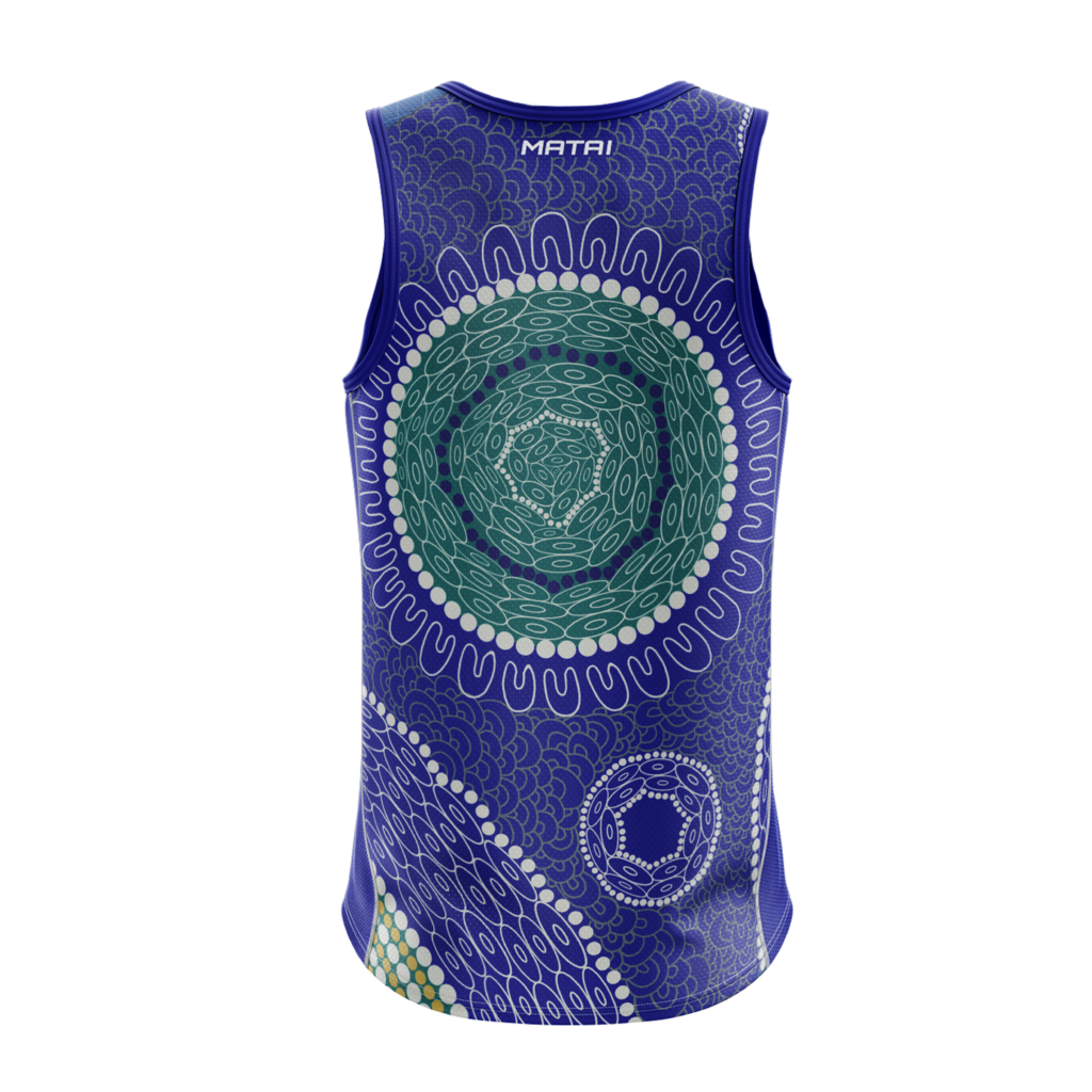 Pro Sublimated Singlet - Maori | Matai Sports