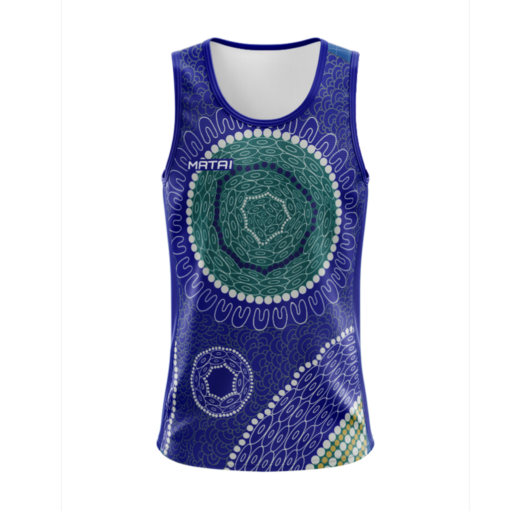 Pro Sublimated Singlet - Maori | Matai Sports