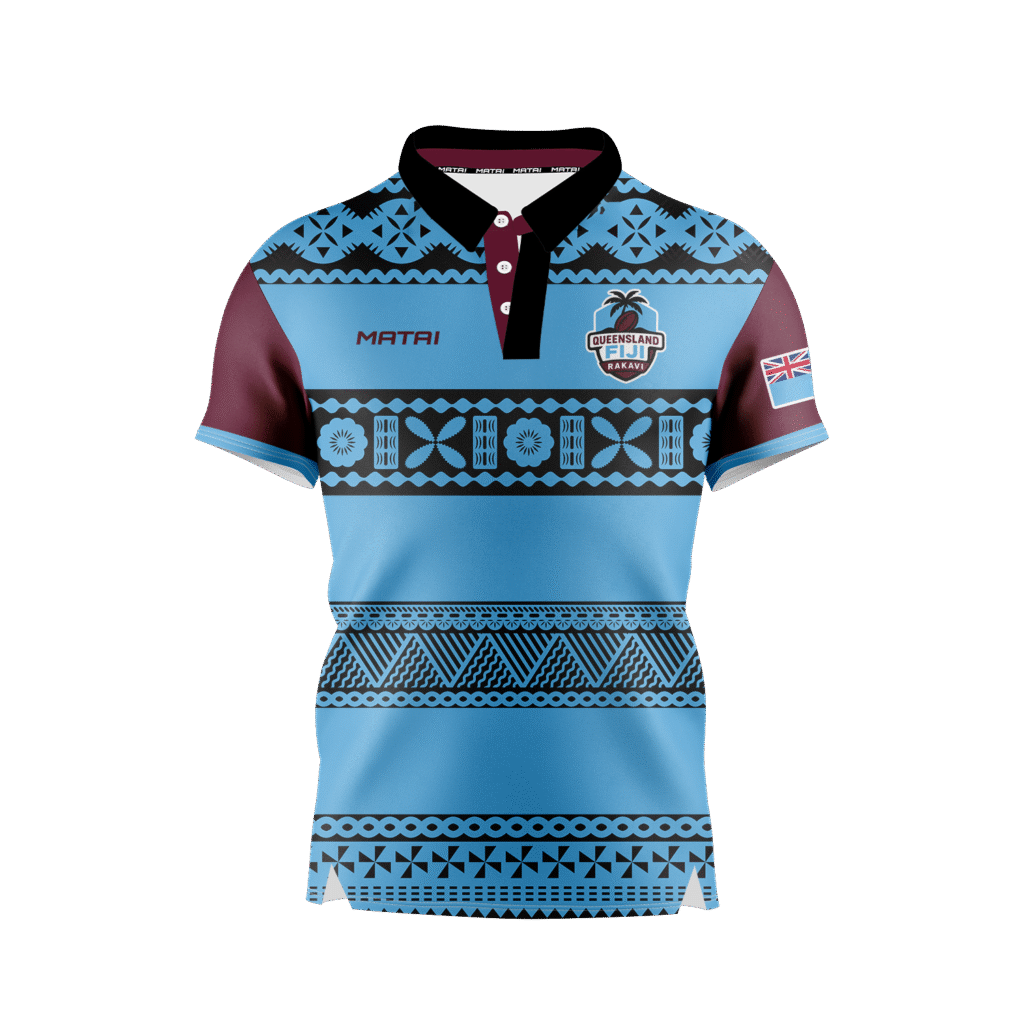 QLD Fiji - Elite Polo Shirt | Matai Sports